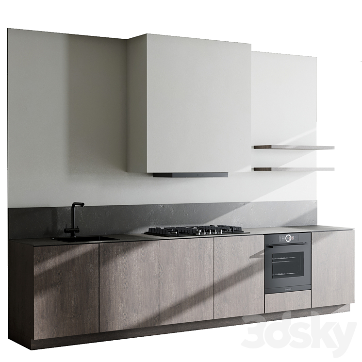 Kitchen Appliance Bosch Kitchen 87 - Kitchen - 3D model