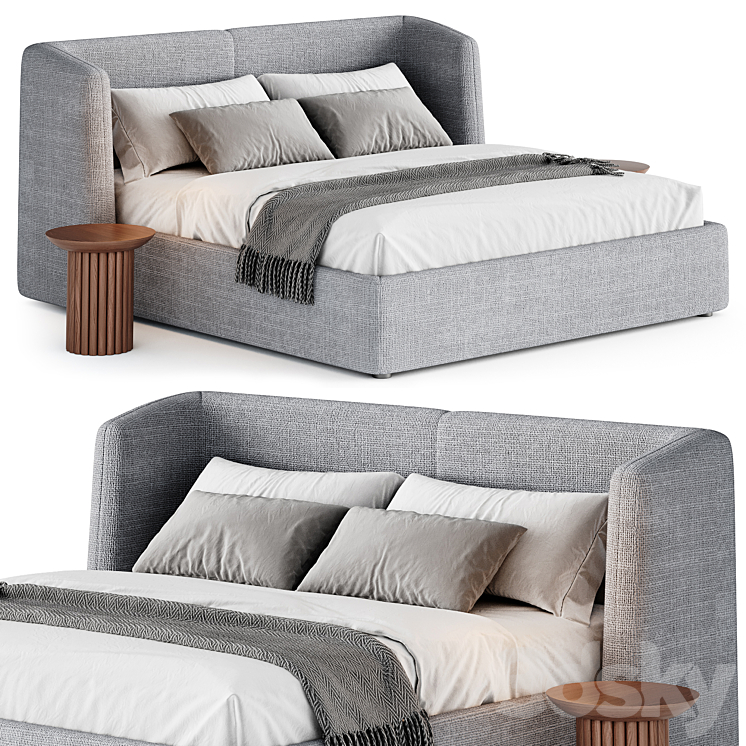Polo Bed by Dantone Home - Bed - 3D model