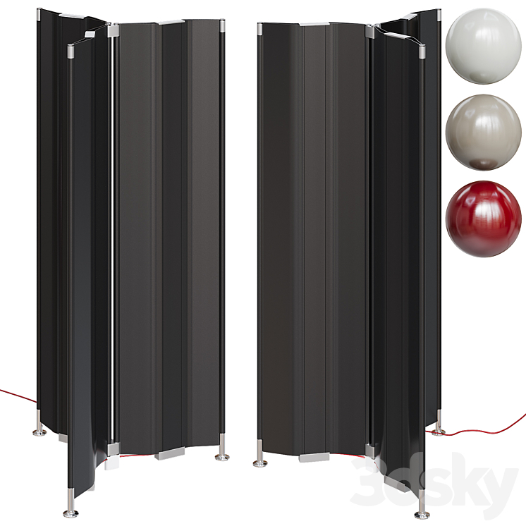 ORIGAMI electric radiator - Radiator - 3D model