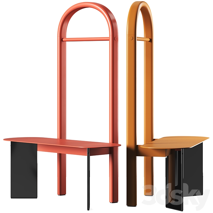 Croma Systemtronic Aluminum Valet Stand - Other - 3D model