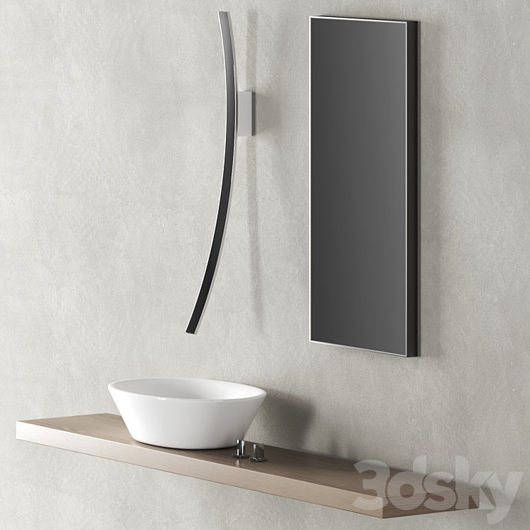 Graff Luna Wall Mounted Set Bathroom Furniture - Bathroom furniture ...