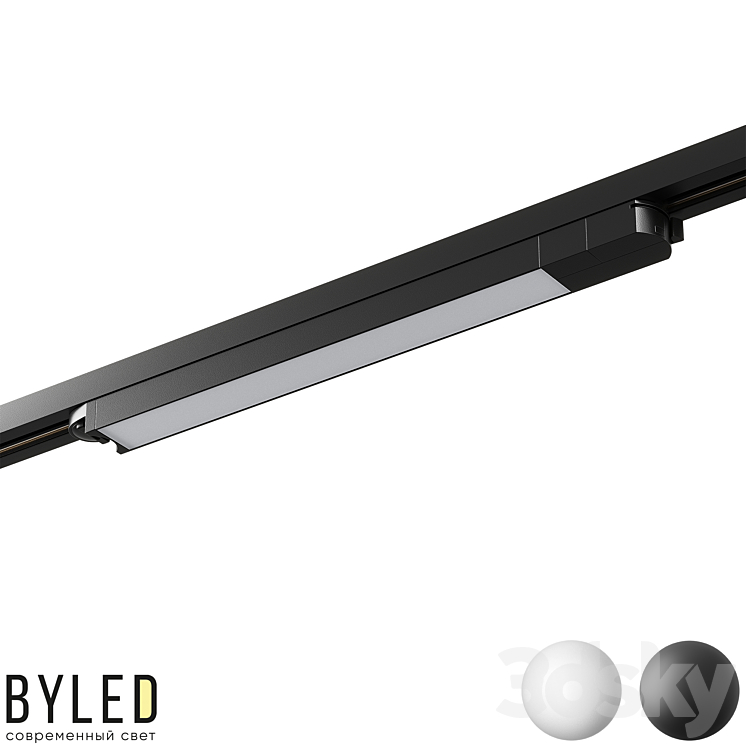 OM Byled Track Lighting Spot Series - Technical lighting - 3D model