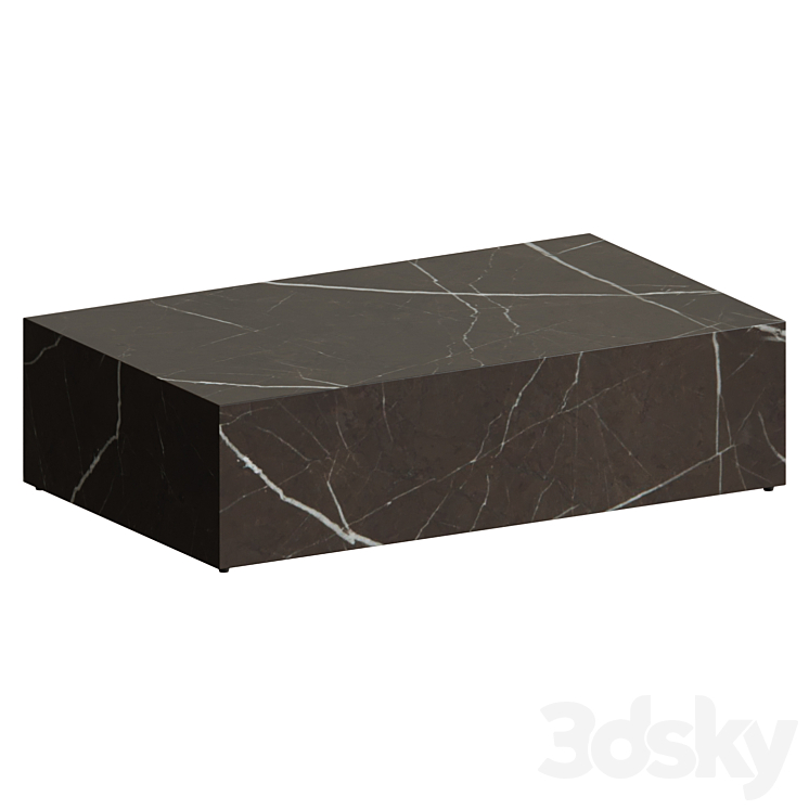 Plinth Low Table - Table - 3D model