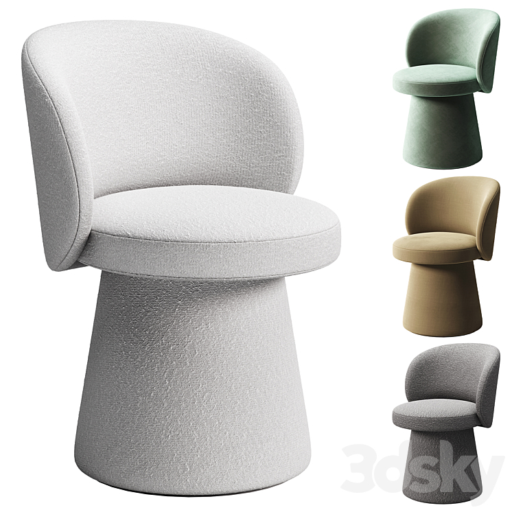 ROUND CHAIR - Chair - 3D model