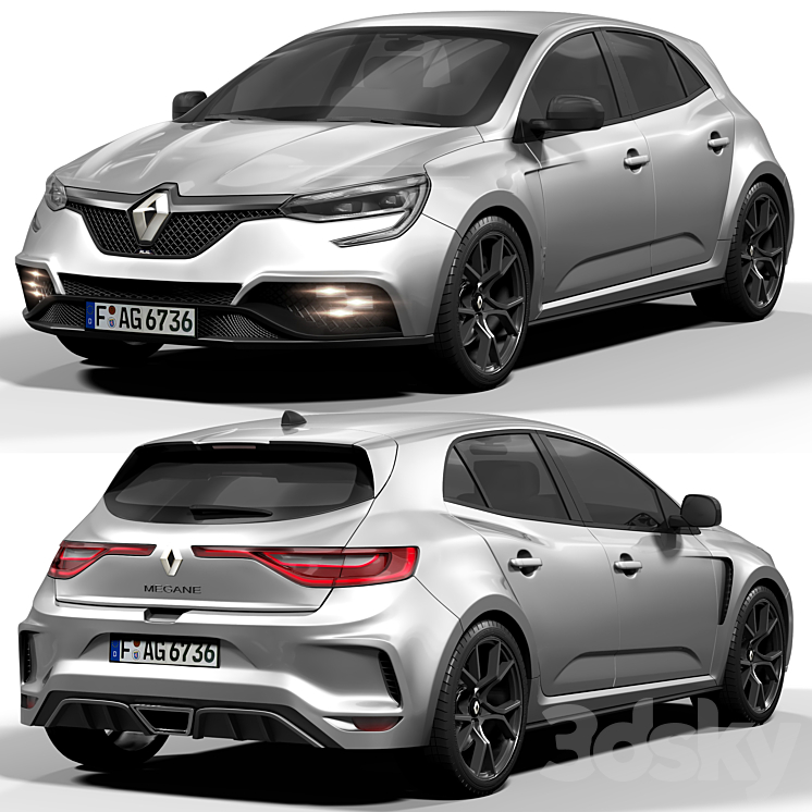 Renault Megane RS - Ground Transport - 3D model