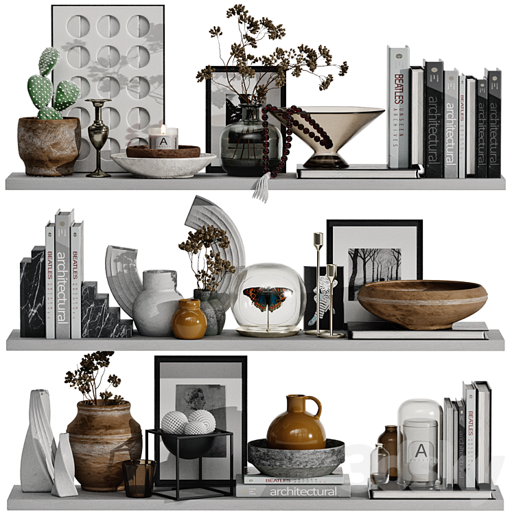 Decorative set 32 - Decorative set - 3D model