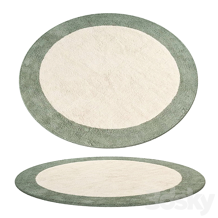 WASHABLE ROUND RUG - Carpets - 3D model