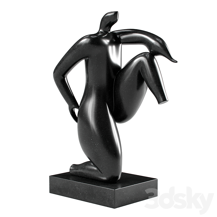 Greek Runner - Sculpture - 3D model