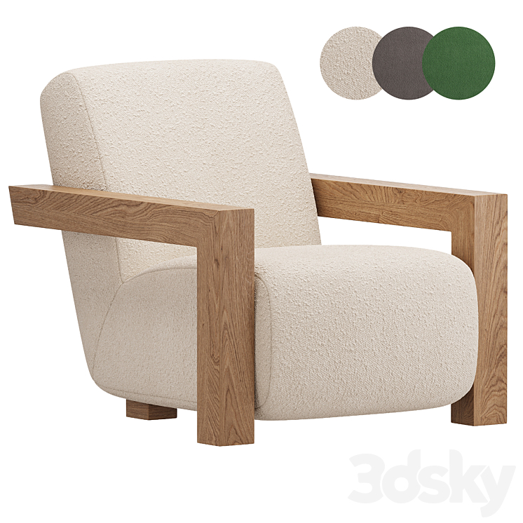 Archer Chair - Arm chair - 3D model