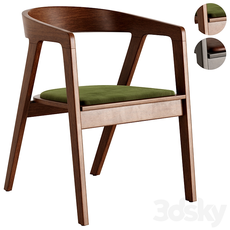 Wagner Chair - Chair - 3D model