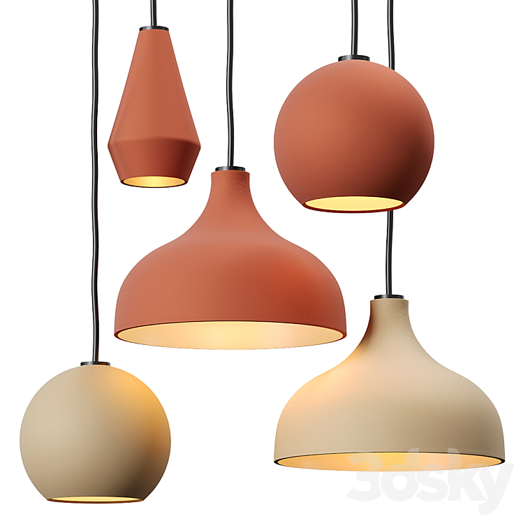 Pendant High Lamp - Pendant light - 3D model