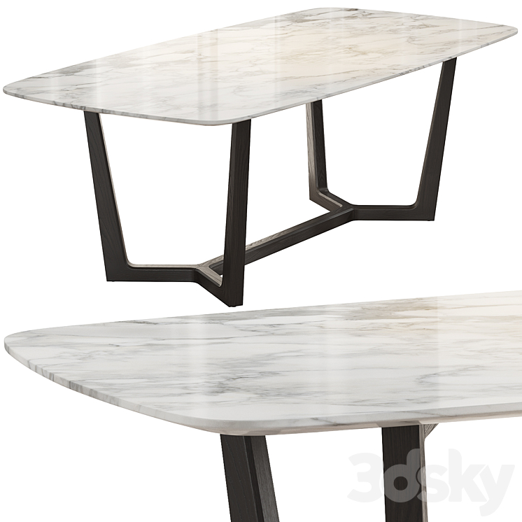 TABLE CONCORDE BY POLIFORM - Table - 3D model