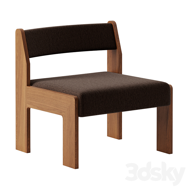 Reka Lounge Chair by Sun at Six - Arm chair - 3D model