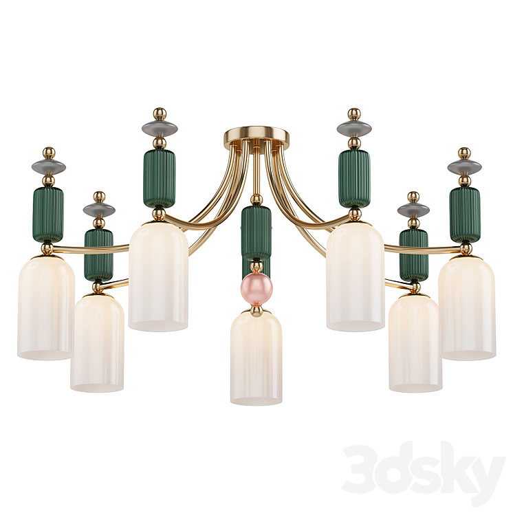 Odeon Light 4861 7C CANDY - Ceiling lamp - 3D model