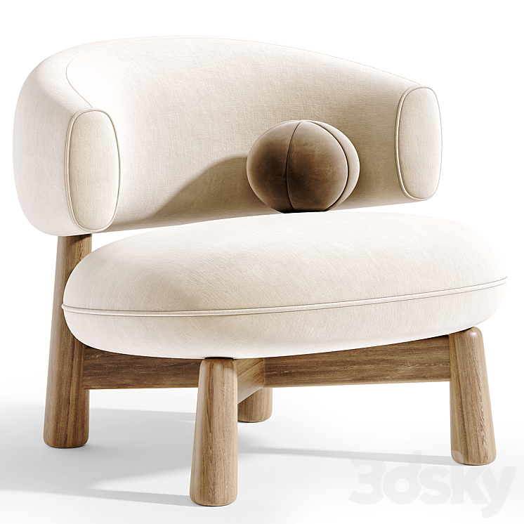 Olaf armchair - Arm chair - 3D model