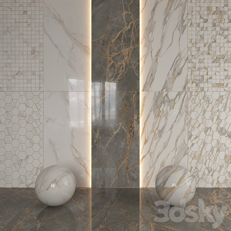 Estima Miramare Intense Ideal - Tile - 3D model