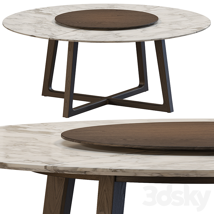 Concorde Round Table by Poliform - Table - 3D model