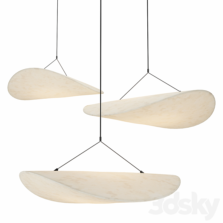 Tense Pendant Lamp - Pendant light - 3D model
