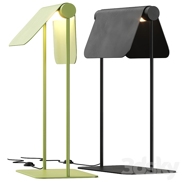 Bend Blond Belysning Table Lamp - Table lamp - 3D model
