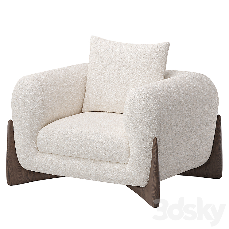 PORADA SOFTBAY ARMCHAIR - Arm chair - 3D model