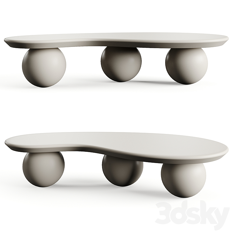 Ana HOFF Coffee Table - Table - 3D model