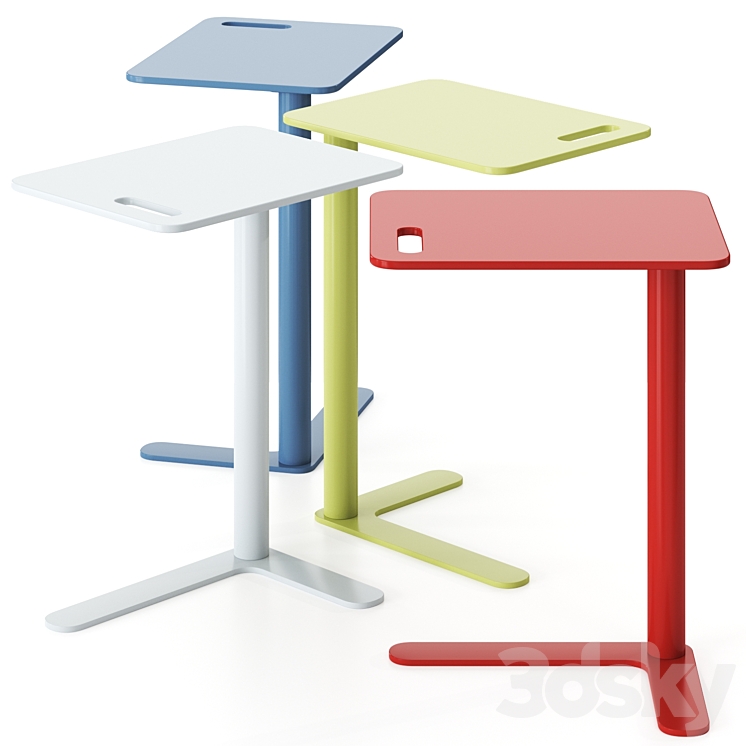 Trailer by Martela Table - Table - 3D model