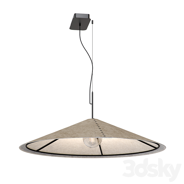 BuzziCone 133 (Buzzi.space) - Pendant light - 3D model