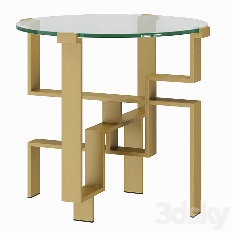 Chuck Side Table - Table - 3D model