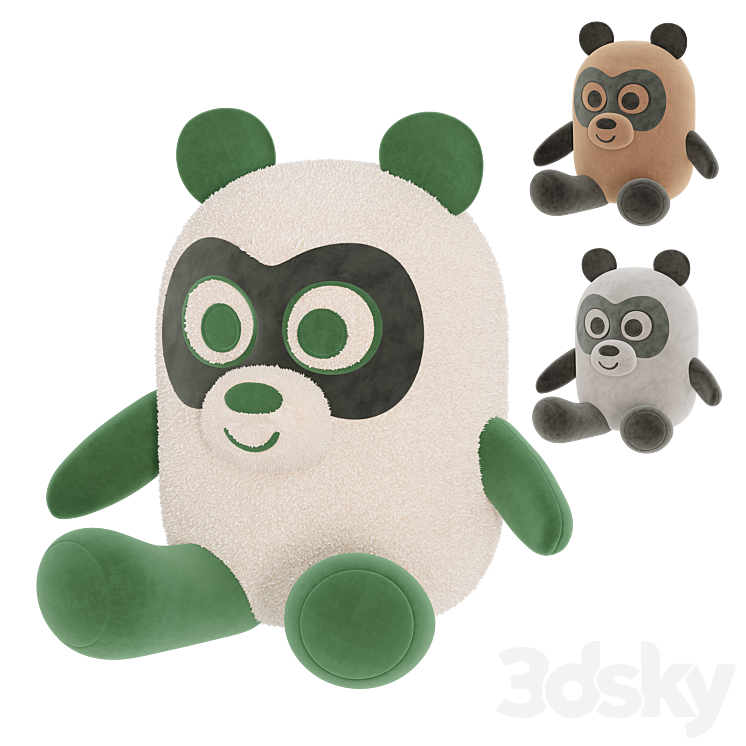 Raccon toy - Toy - 3D model