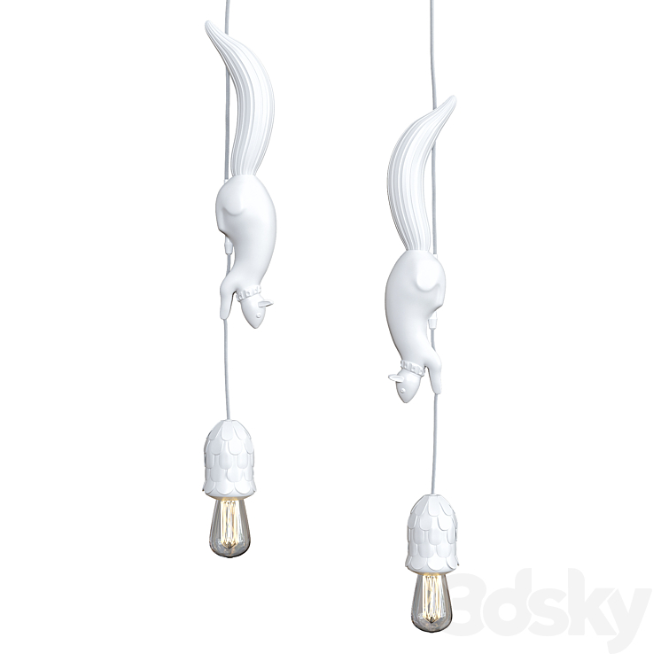 Karman Robin & Sherwood, Pendant - Pendant light - 3D model