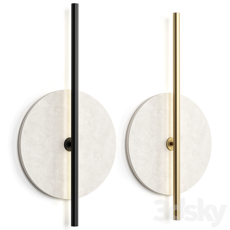 Point Wall Light By Aromas - Wall light - 3D model