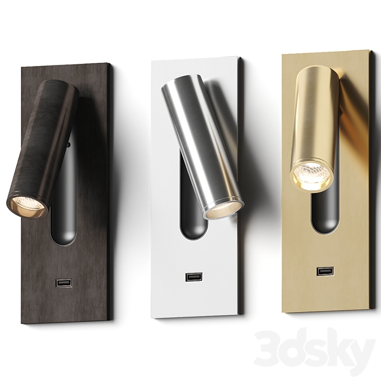 Astro - Fuse 3 USB - Wall light - 3D model