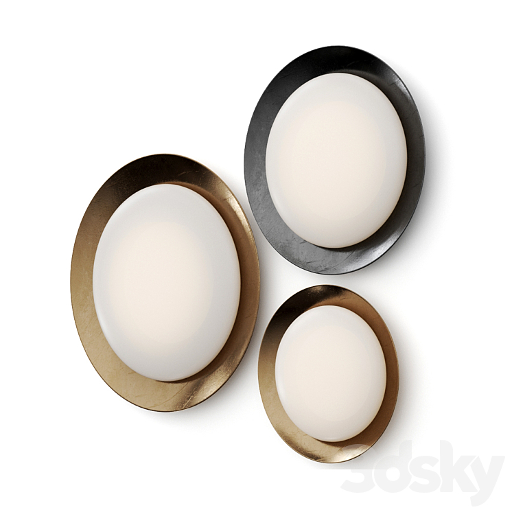 Crew_1 by Linea Light Group Sconce - Wall light - 3D model