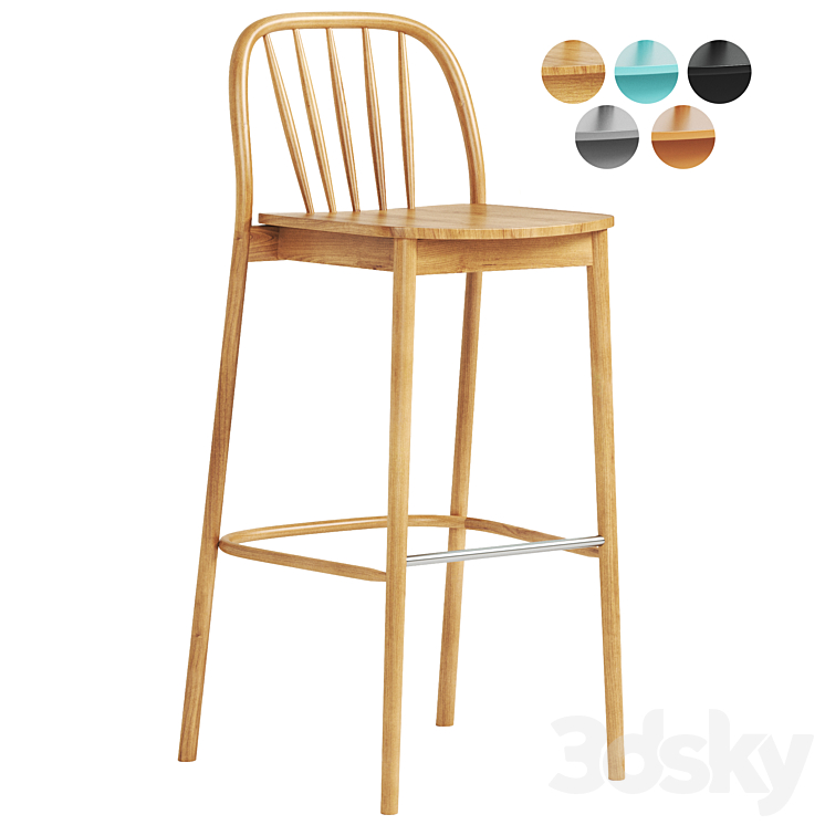 ALDO H 070 chair - Chair - 3D model