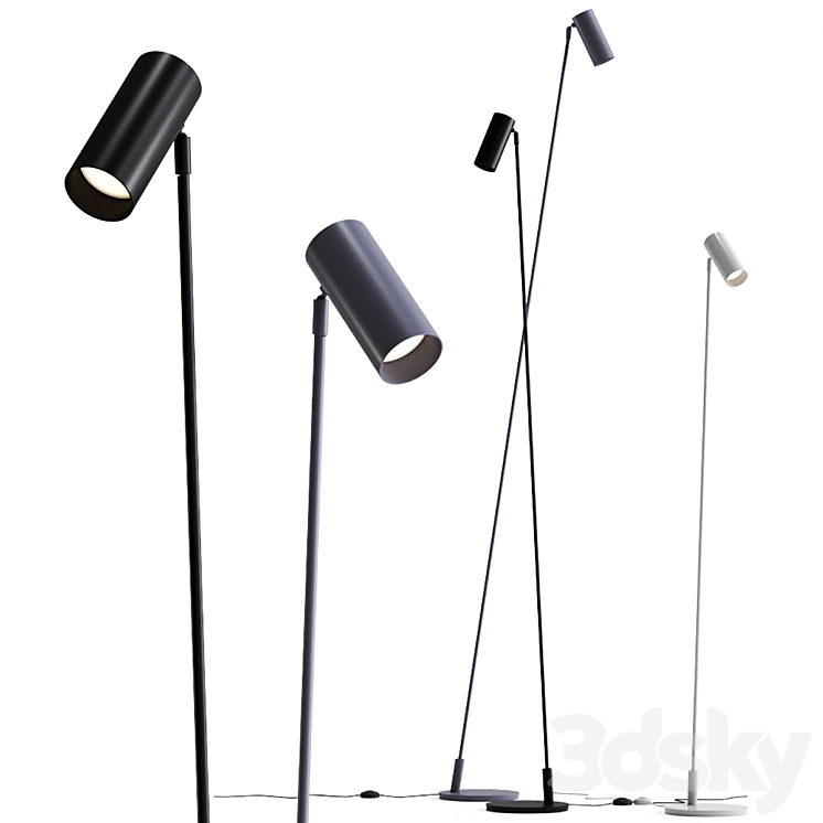 Reach floor lamp by tossB - Floor lamp - 3D model