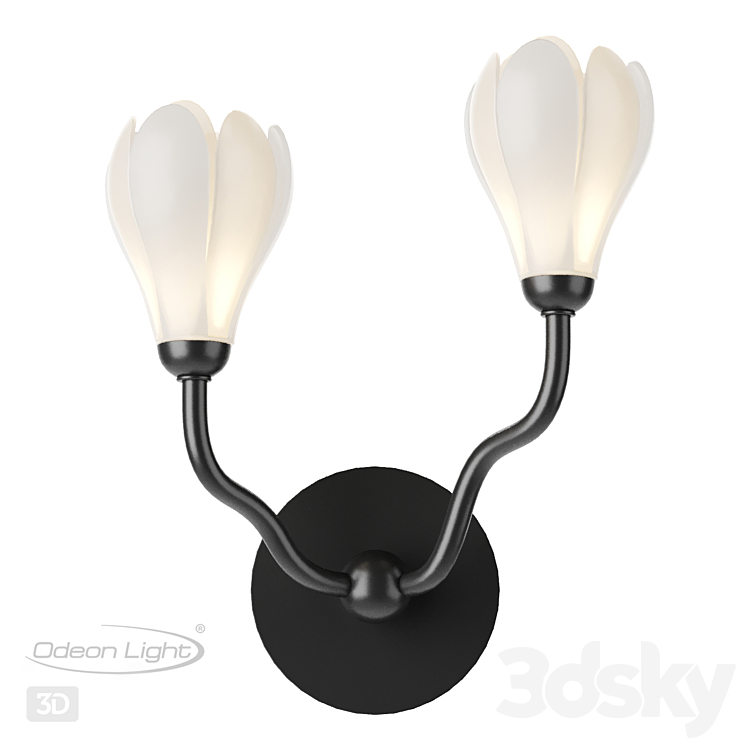 ODEON LIGHT 5090/2W GARDI - Wall light - 3D model