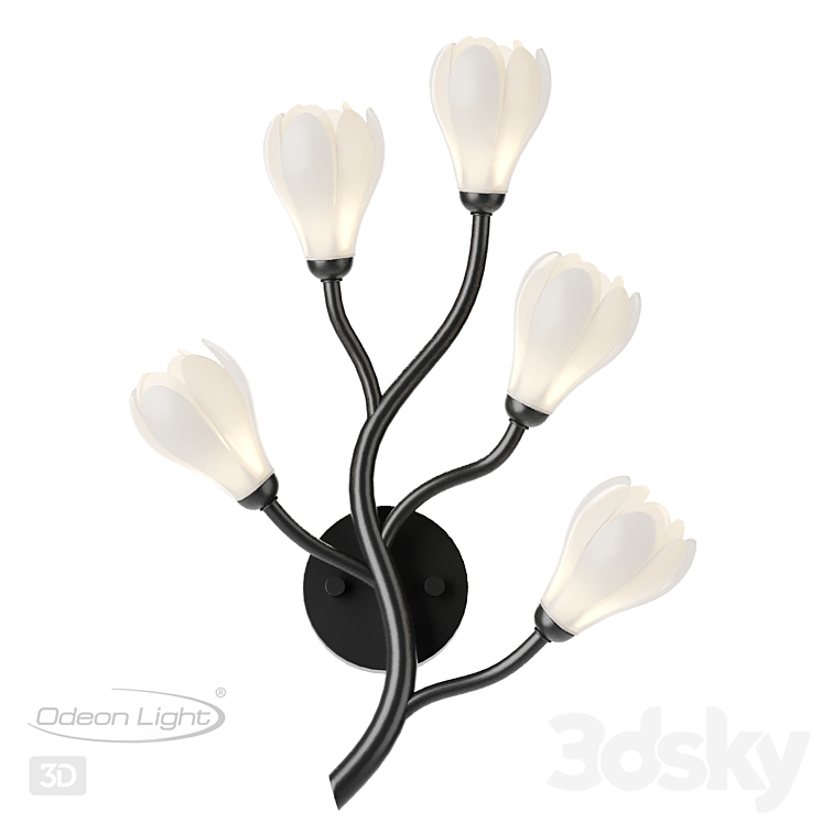 ODEON LIGHT 5090-5W GARDI - Wall light - 3D model