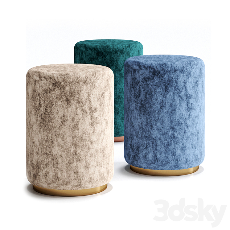 BURRACO Stool by DE CASTELLI - Chair - 3D model