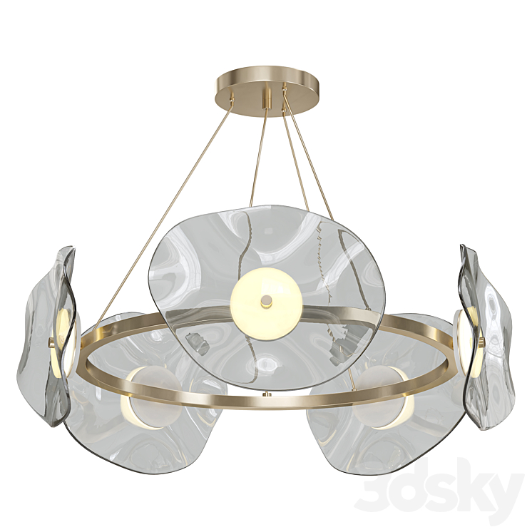 Fluent 4858 - Pendant light - 3D model