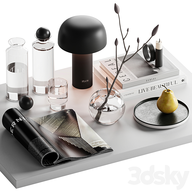 Decorative Set 094 Decorative Set 3d Model