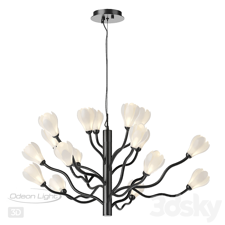 ODEON LIGHT 5090/18 GARDI - Pendant light - 3D model