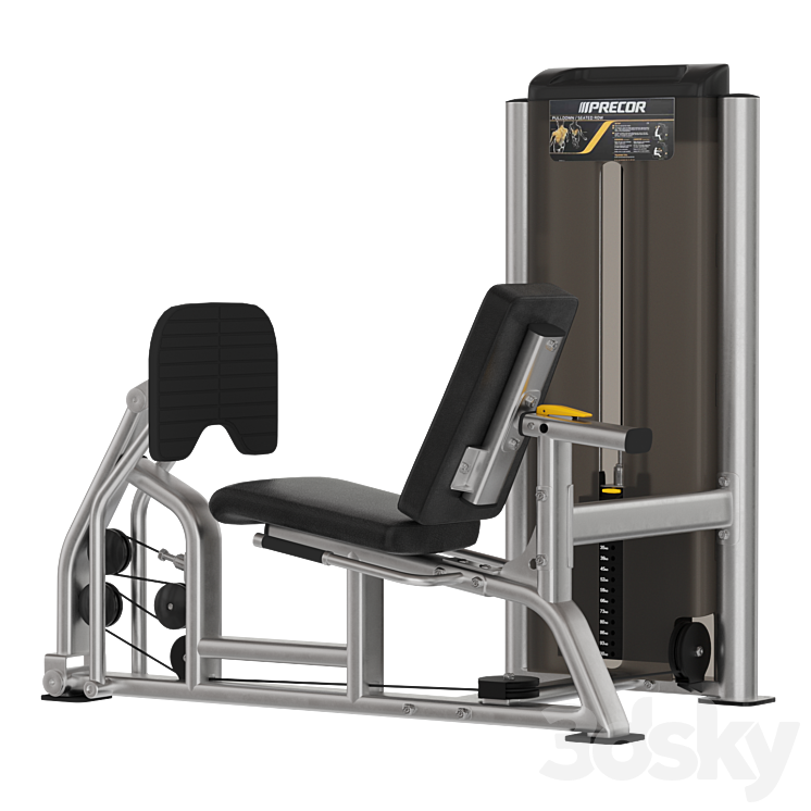 Precor Leg PressCalf Extension C010ES - Sports - 3D model