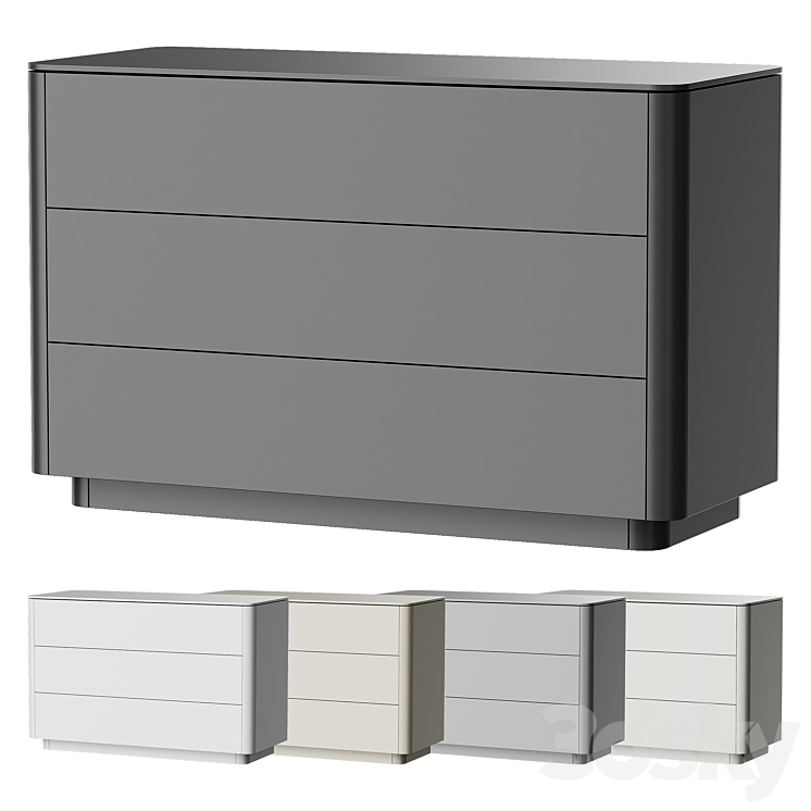 Tammy Chest - Sideboard & Chest of drawer - 3D model