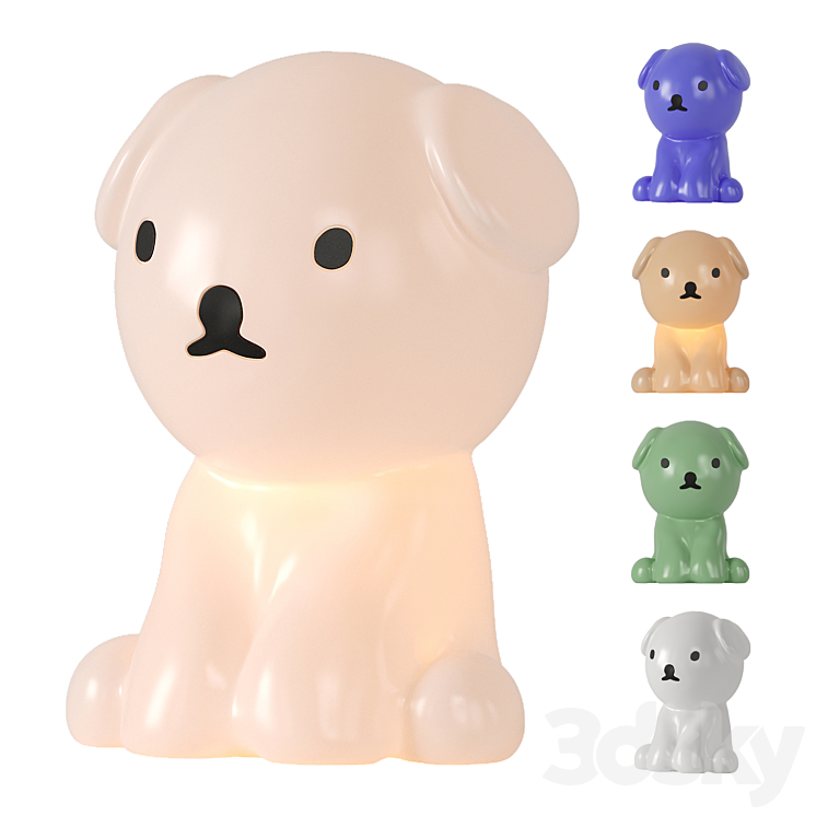 Snuffy First Light - Table lamp - 3D model
