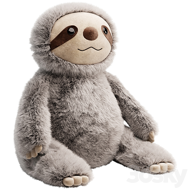 Sloth toy - Toy - 3D model