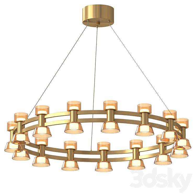 BLASIUS Ring Lighting Fixture - Pendant light - 3D model