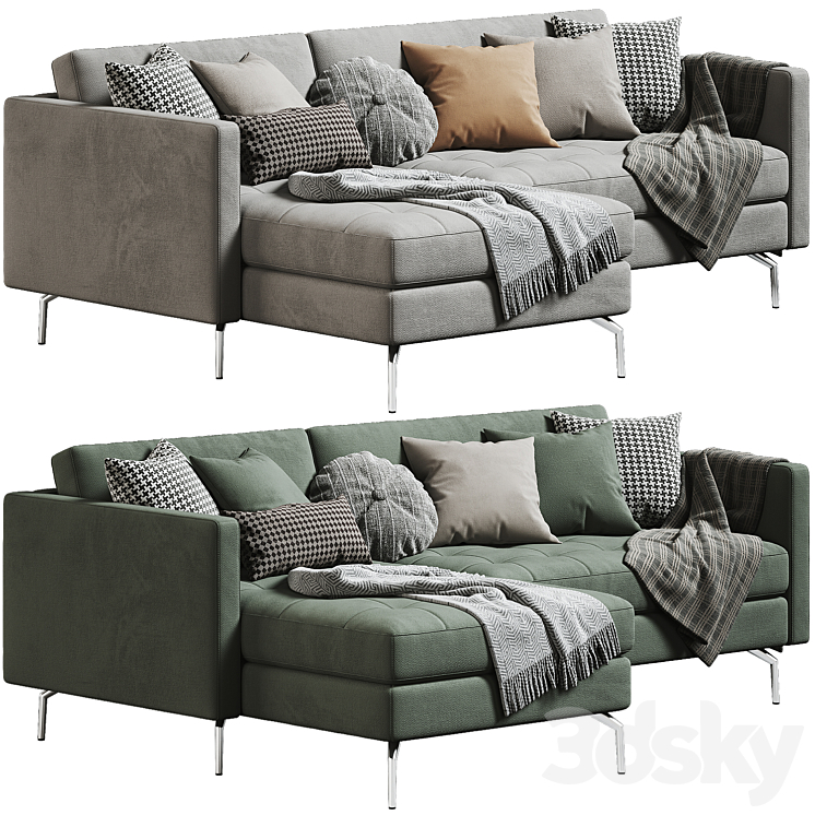 BoConcept Osaka Chaise Longue 02 - Sofa - 3D model