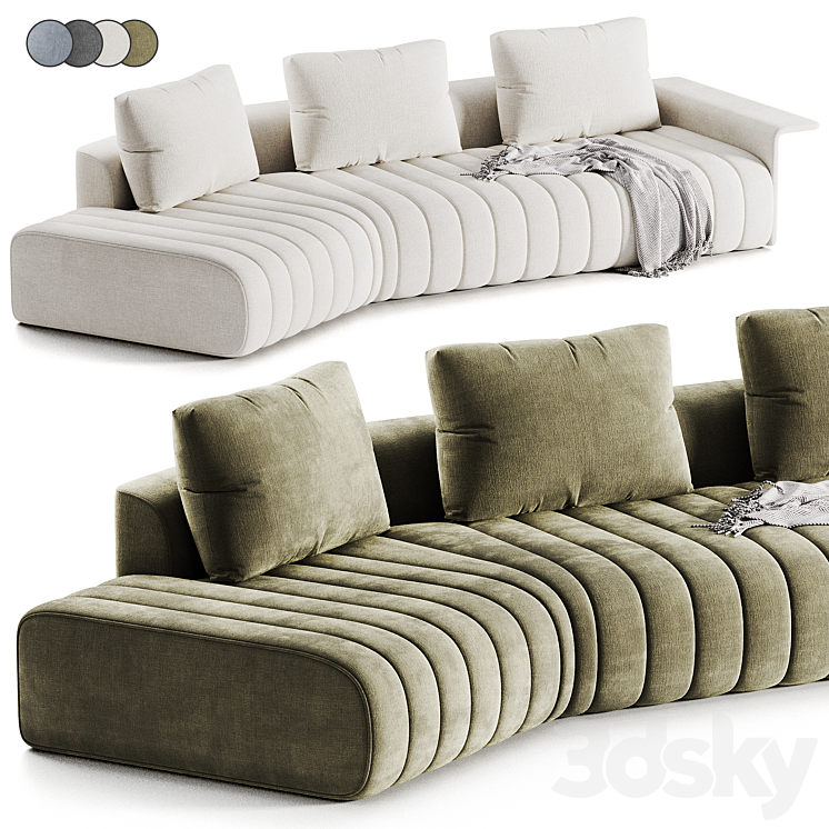 PALIN Sofa - Sofa - 3D model