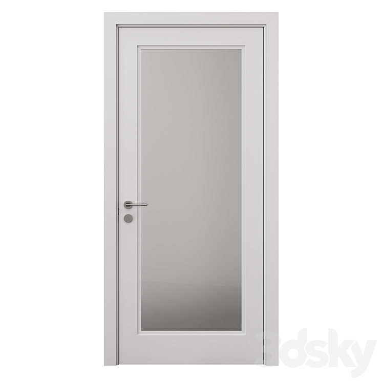 Door UNICA (UN01V) - Doors - 3D model