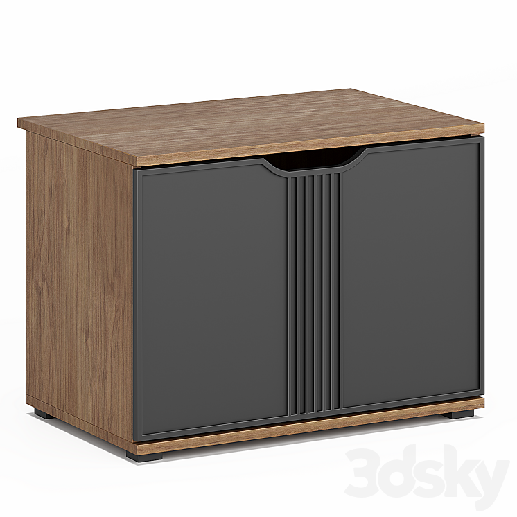 Shoe cabinet Emilia, graphite color. Article: IMR-1508194 - Sideboard ...